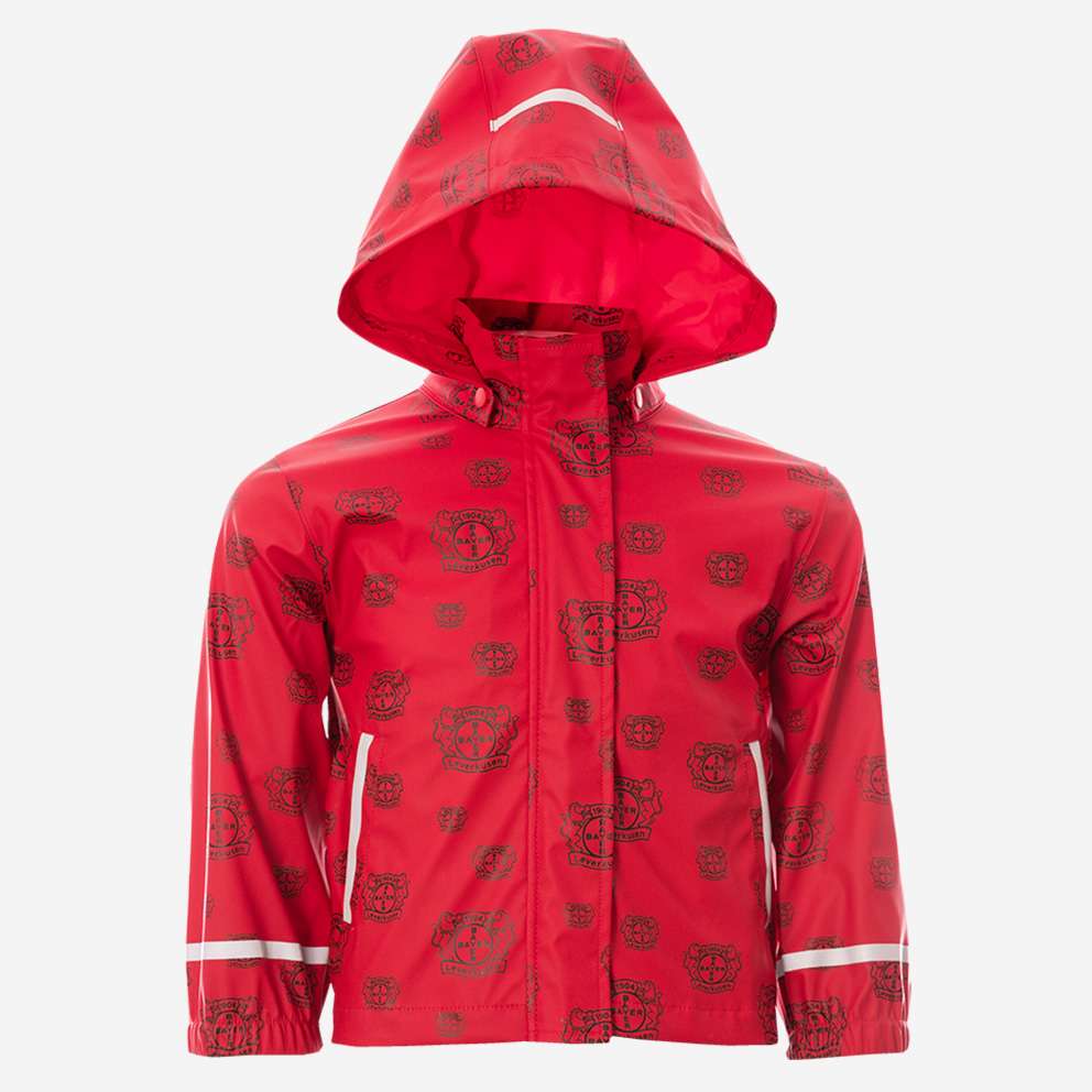 Rain jacket red, Kids' | Bayer 04 Leverkusen Fanshop