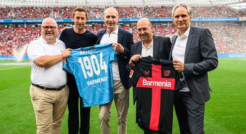 Bayer 04 extend partnership with main sponsor Barmenia | Bayer04.de