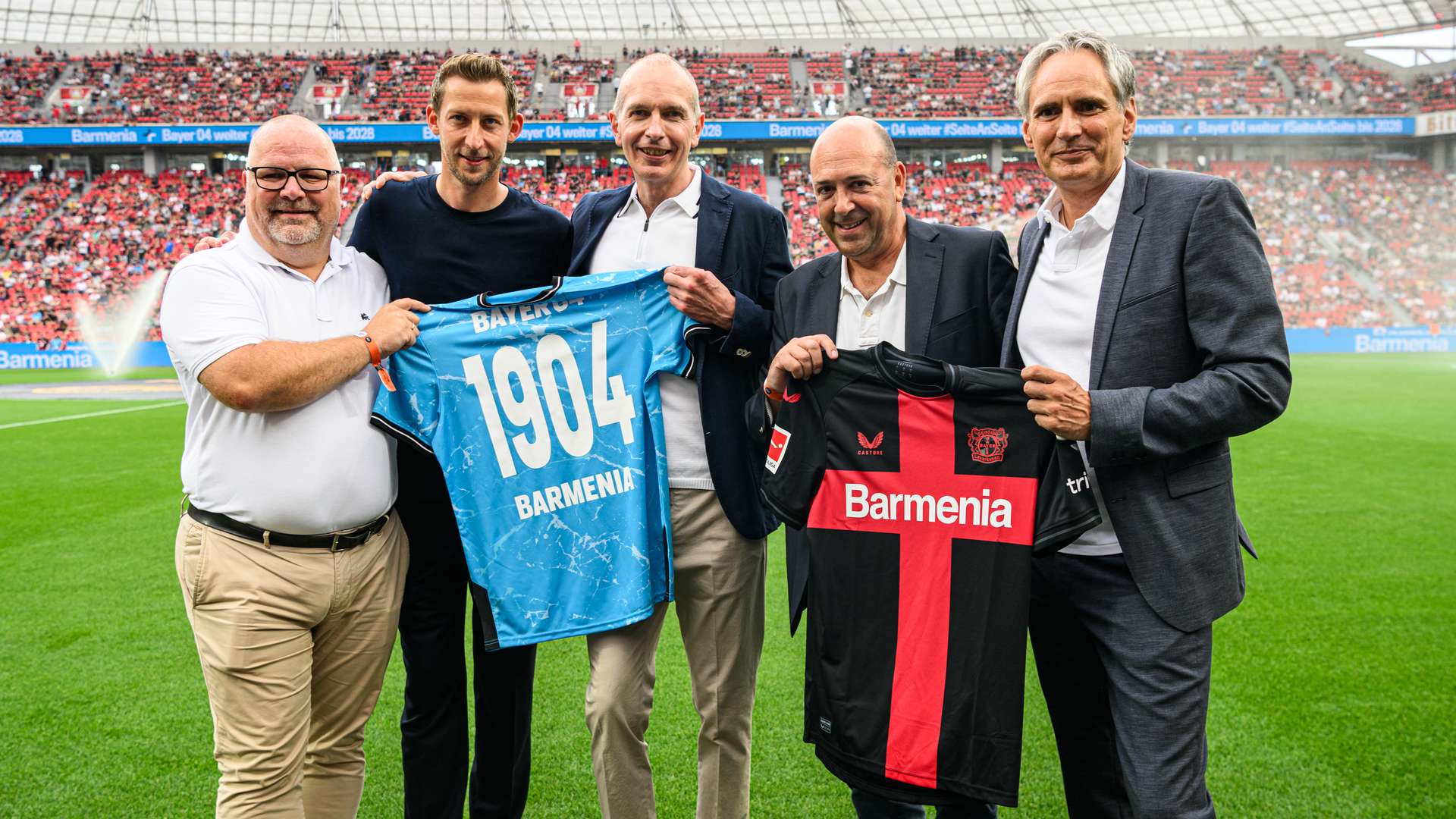 Bayer 04 extend partnership with main sponsor Barmenia | Bayer04.de
