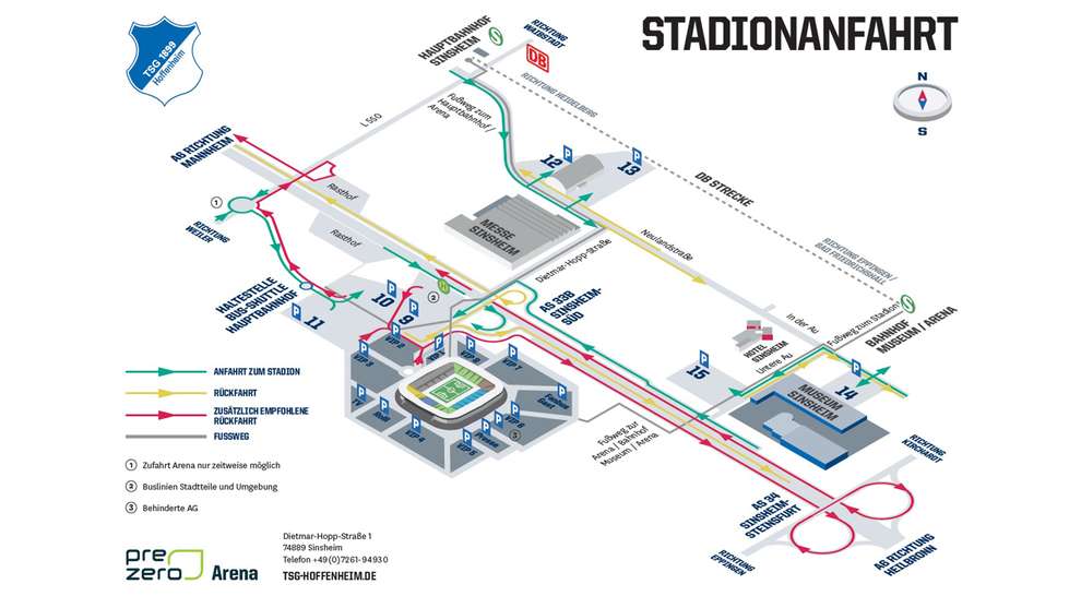 Die Faninfos zum Auswärtsspiel bei der TSG Hoffenheim | Bayer04.de