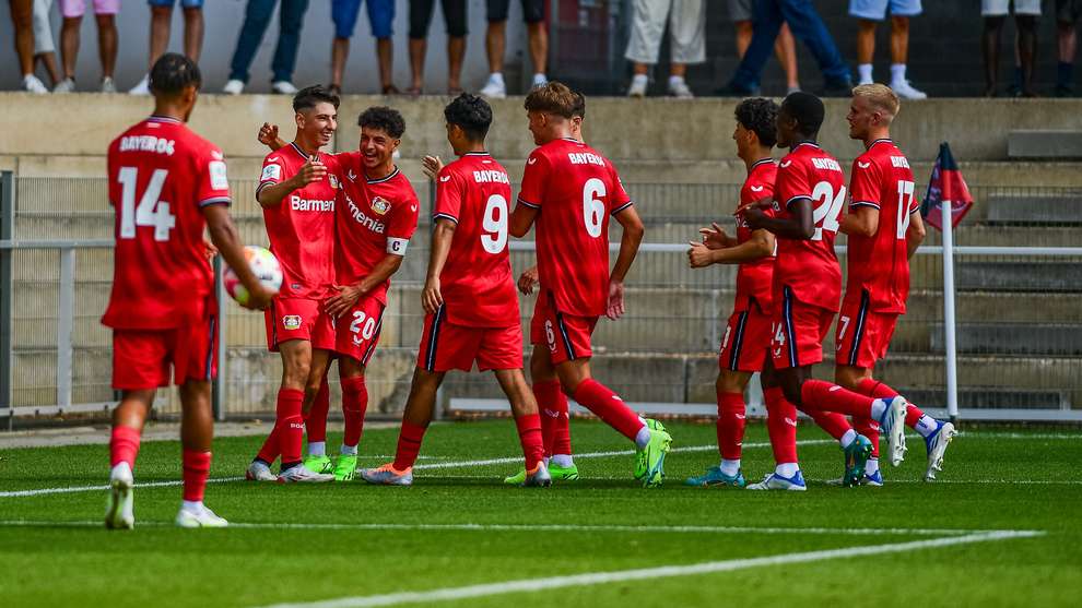 3:2 - U19 gewinnt Auftaktpartie gegen Hilden | Bayer04.de