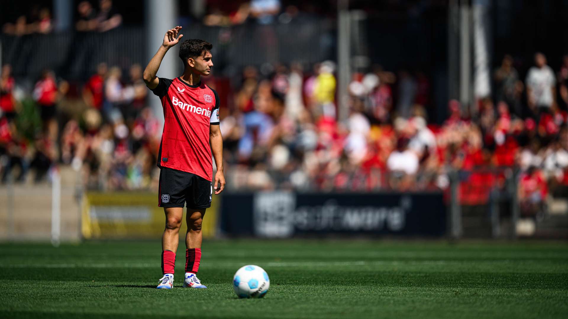 1:1 gegen Wiesbaden – Akim Kister trifft bei Remis | Bayer04.de