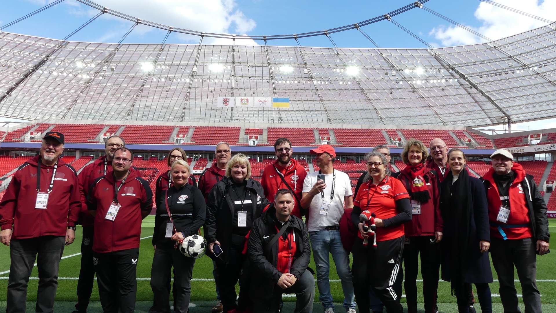 Beim RB-Heimspiel: Volunteers „Leipziger Freunde“ zu Gast in der ...